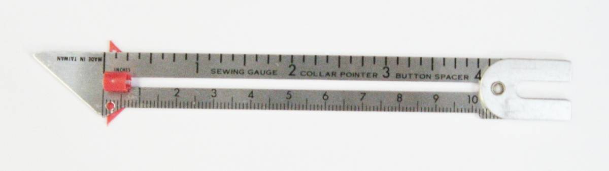 Seam Gauge/Collar Pointer/Button Spacer | Notions | PacCana Enterprises