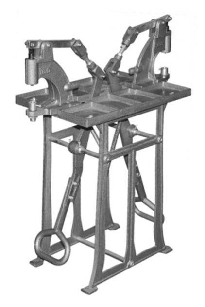 Double Kick Press Machine by foot | Press & Dies | PacCana Enterprises