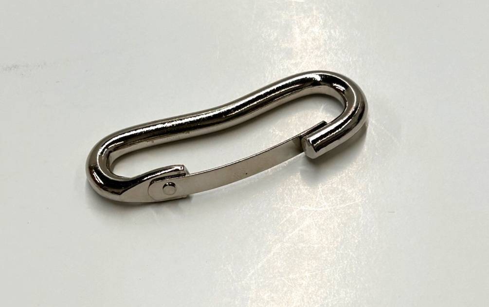 Steel Wire Bit Snap, Nickel | Buckles | PacCana Enterprises